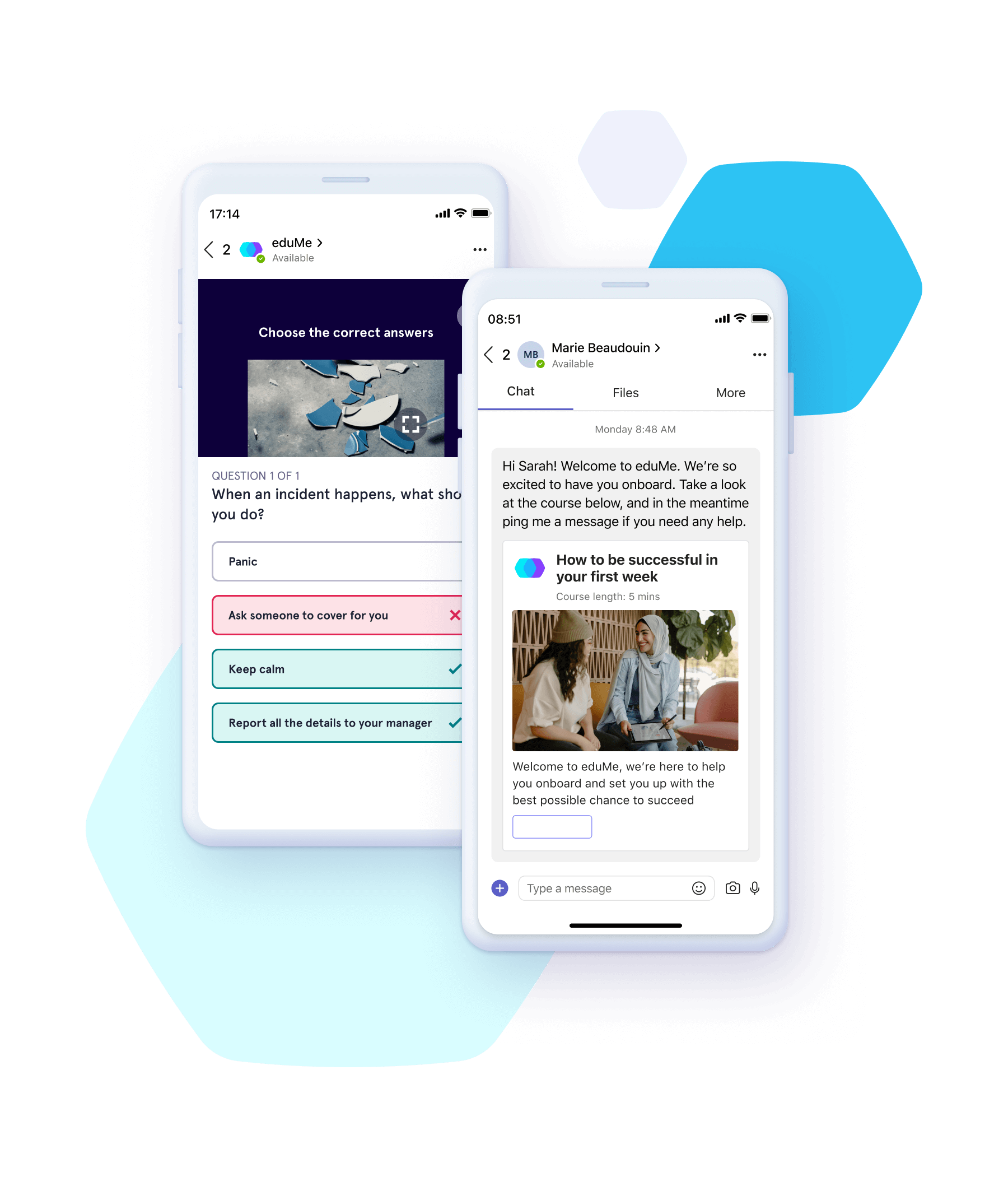 Mobile Training for your Deskless Workforce | eduMe